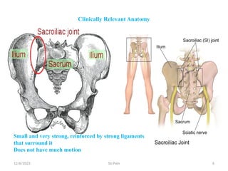 004 Sacroiliac Joint Syndrome(sij) ppt.pptx
