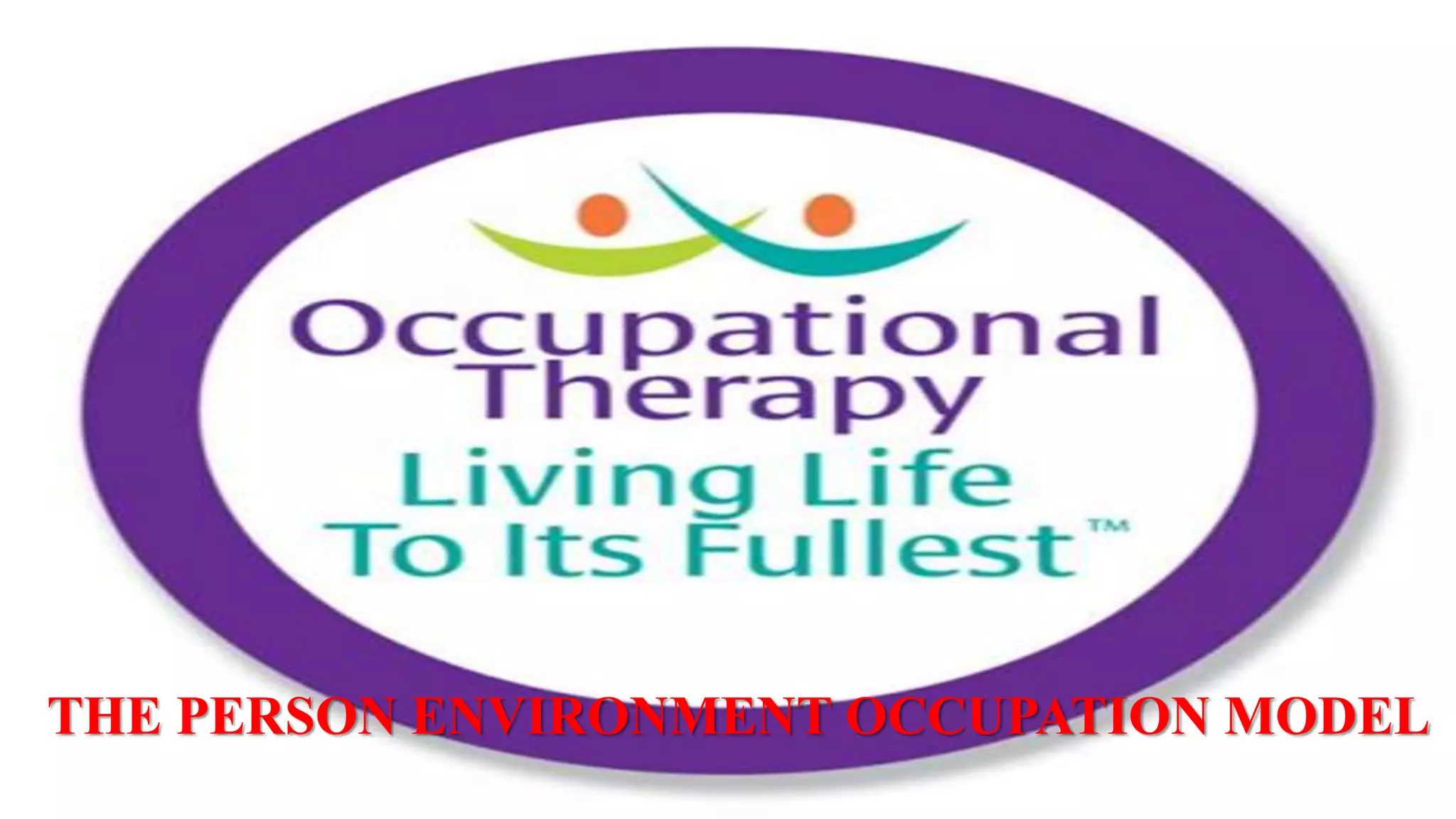 Person Environment Model of Occupational Therapy | PPTX