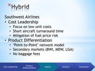 Airline industry analysis | PPTX