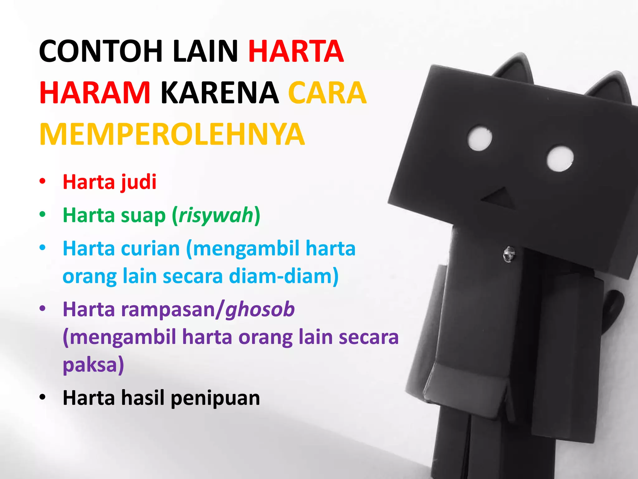 Bahaya Harta Haram | PPTX