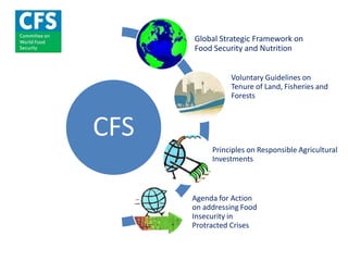FAO 28th Regional Conference for Africa - Update on the CFS | PPT