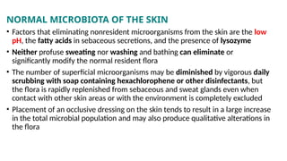 005-Normal microbial flora, microbiology department | PPT