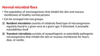 005-Normal microbial flora, microbiology department | PPTX | Skin and ...