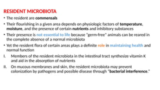 005-Normal microbial flora, microbiology department | PPTX