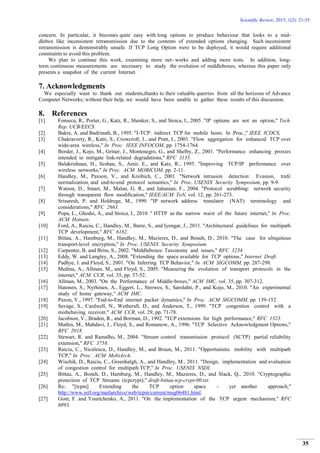 Extending TCP the Major Protocol of Transport Layer | PDF