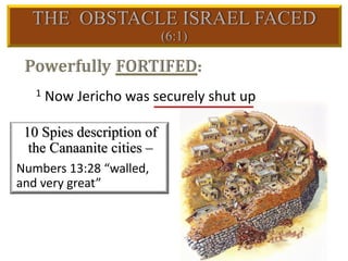 The Battle of Jericho - Joshua 6 | PDF