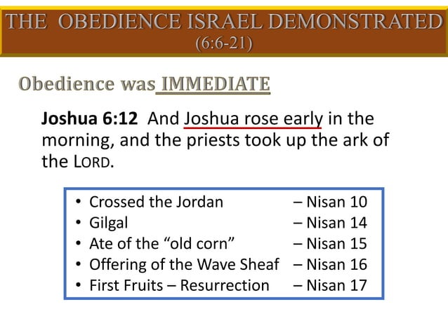 The Battle of Jericho - Joshua 6 | PDF | Christianity | Religion ...