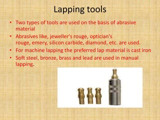 0052 surface finishing | PPTX