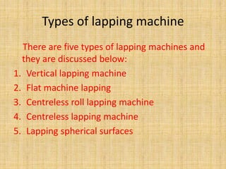 0052 surface finishing | PPTX