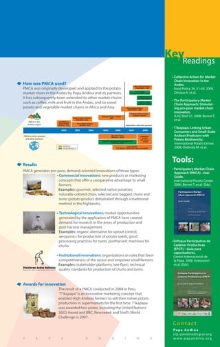 Participatory market chain approach (PMCA) | PDF | South America Travel ...