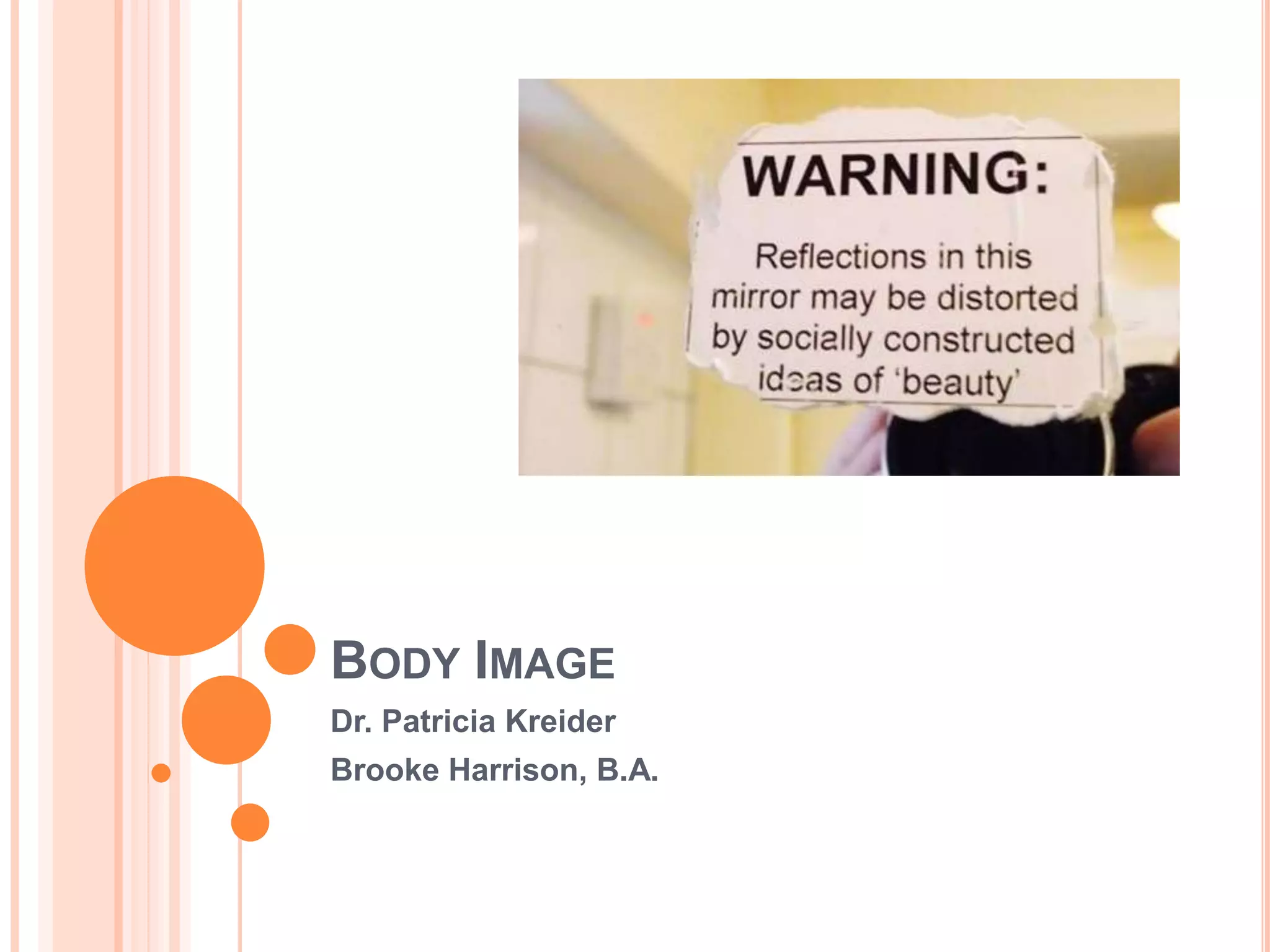 Body Image Powerpoint | PPTX