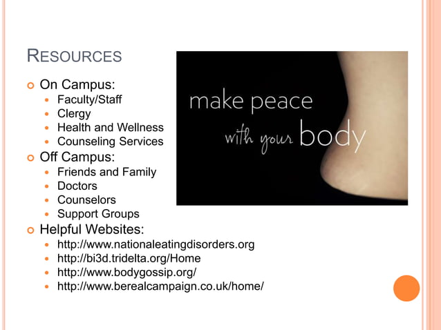 Body Image Powerpoint | PPTX