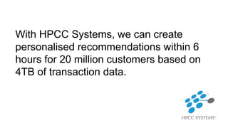 Habitual.AI + HPCC Systems: Accelerating Habit Building | PPT