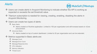 Session on API auto scaling, monitoring and Log management | PPT
