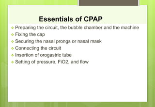 seminar on CPAP care green | PPT
