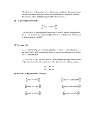 005 differential rules | PDF