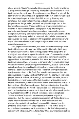 Social Justice Across the Curriculum | PDF