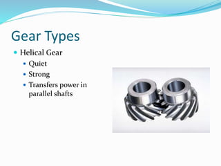 005 gear types | PPTX