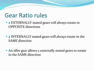 005 gear types | PPTX