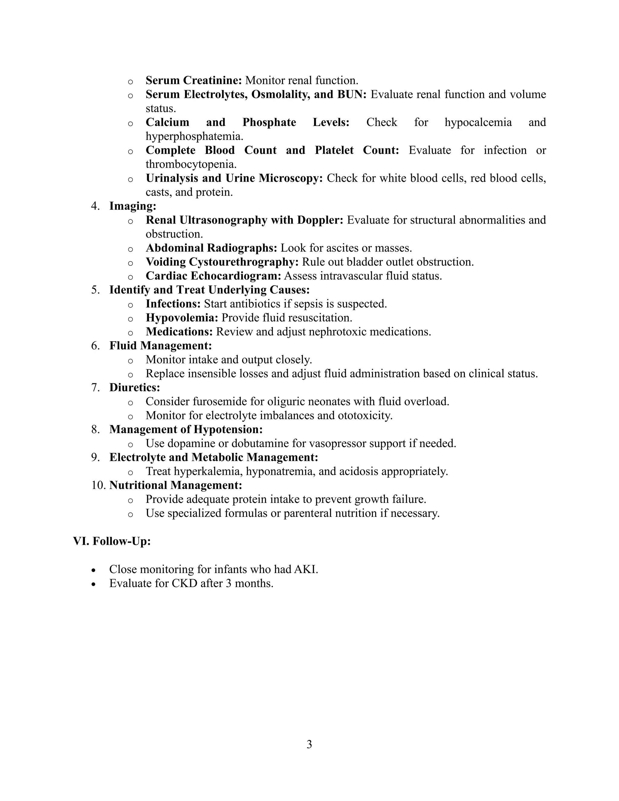 Renal system of newborn at a glance- neonatology | PDF