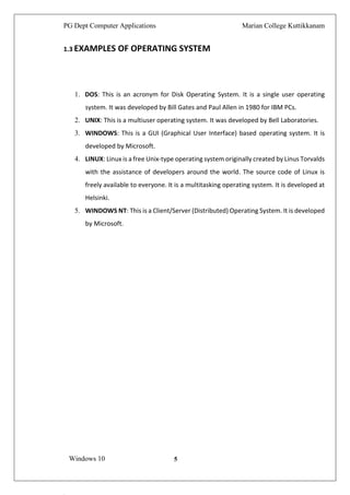 Windows 10 | PDF | Operating Systems | Computer Software and Applications