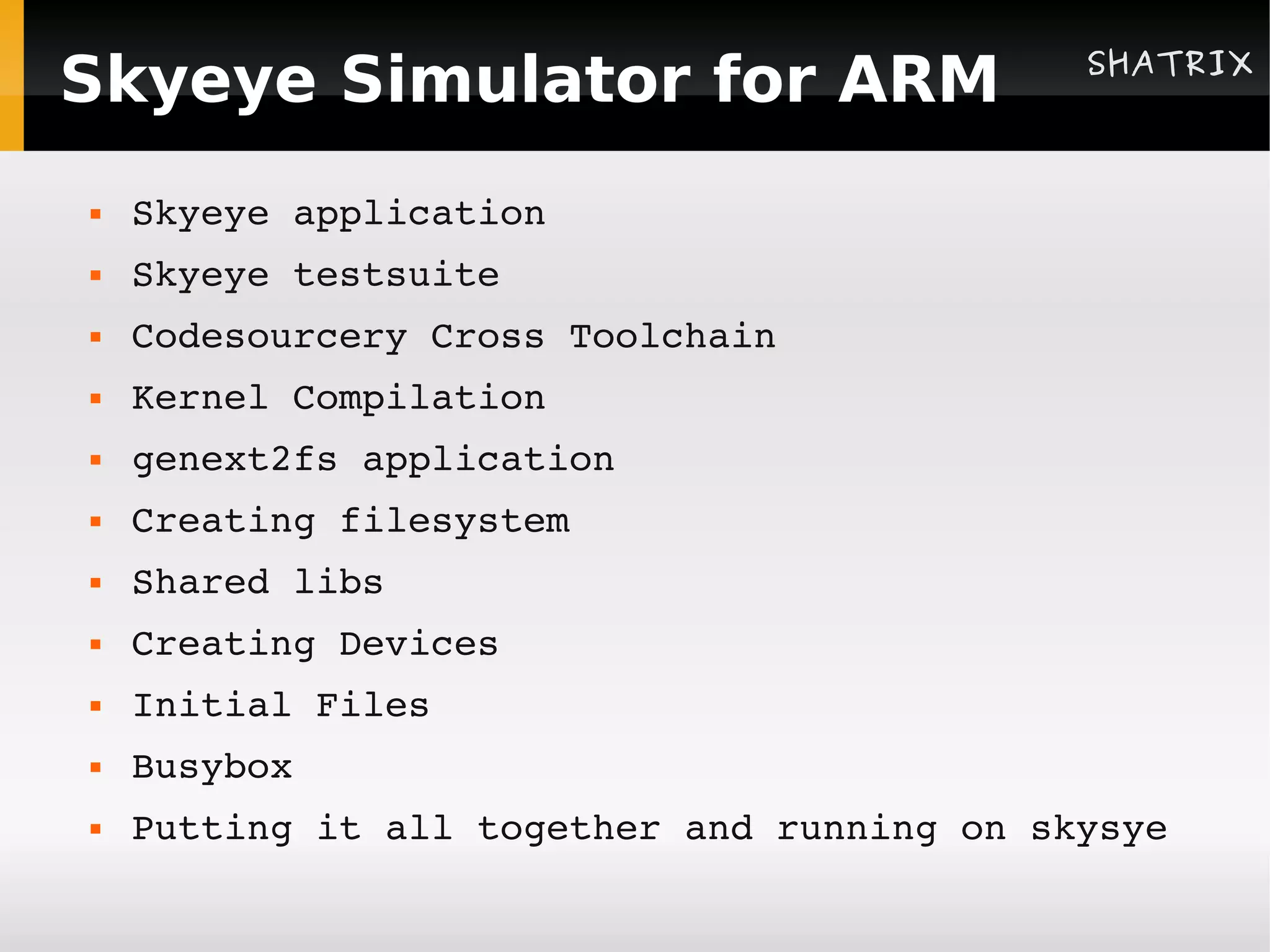 005 skyeye | PDF | Operating Systems | Computer Software and Applications