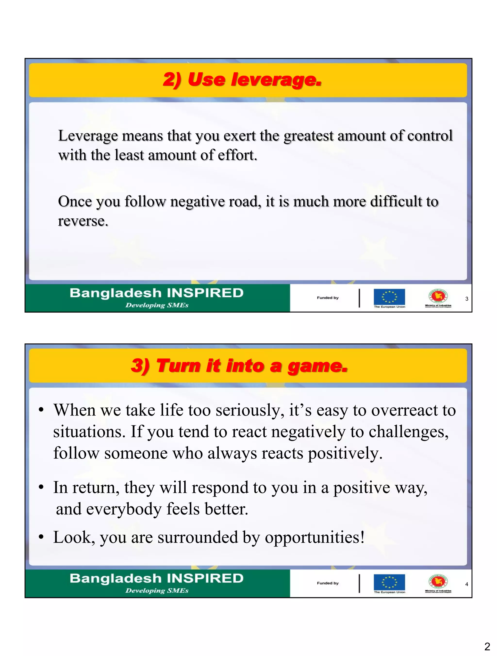005 ways to turn challenges into opportunities | PDF 005 ways to turn challenges into opportunities | PDF