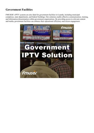 6 Best Hotel IPTV Solution Suppliers in Luanda, ANGOLA | PDF