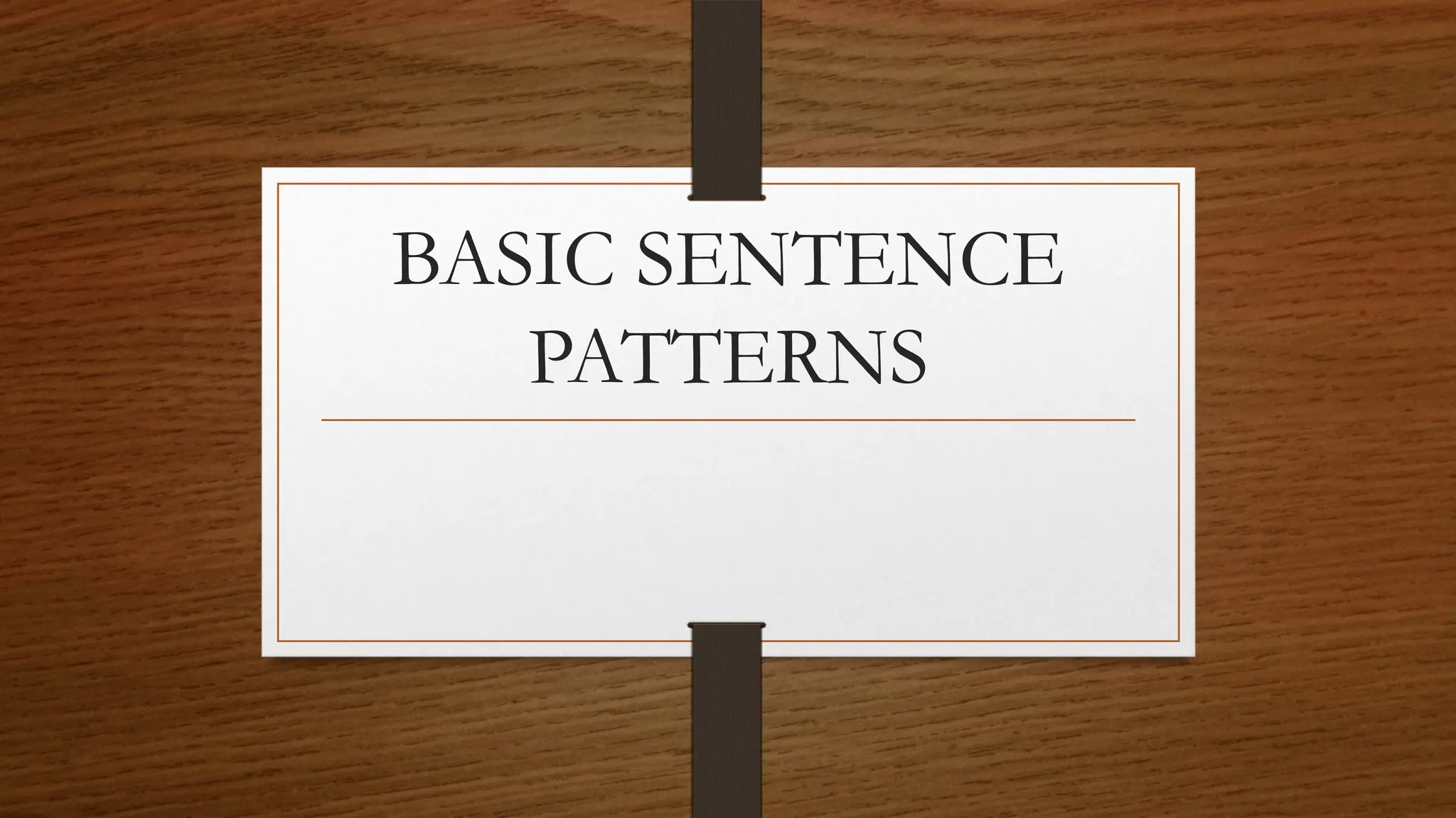 _English major ship006-Basic-Sentence-Patterns.pptx