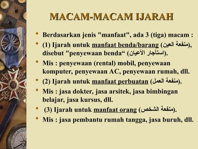 Ijarah dalam Islam: Hukum, Prinsip, dan Implementasinya.ppt
