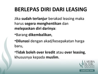 Hukum Leasing dalam Islam | PPT