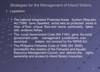 006 Pr 05 Management Of Inland Fisheries In The Philipines | PPT