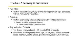 PreDiRe T1D Symposium - TrialNet - Henry Rodriguez, M.D., Prof ...