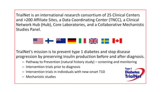 PreDiRe T1D Symposium - TrialNet - Henry Rodriguez, M.D., Prof ...