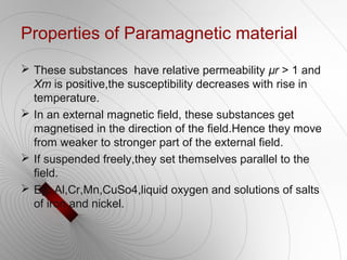 Properties of Magnetism | PPT