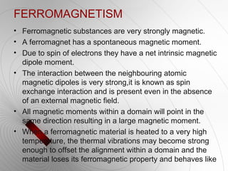 Properties of Magnetism | PPT