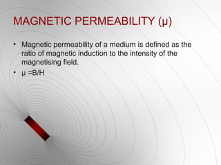 Properties of Magnetism | PPT