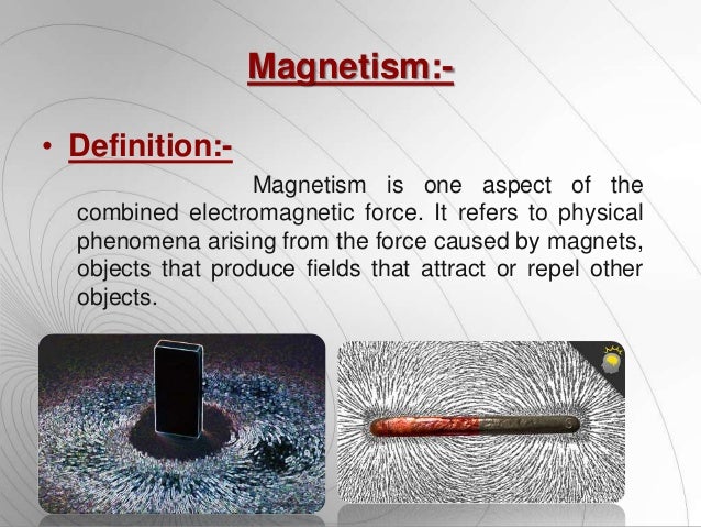 Magnetism