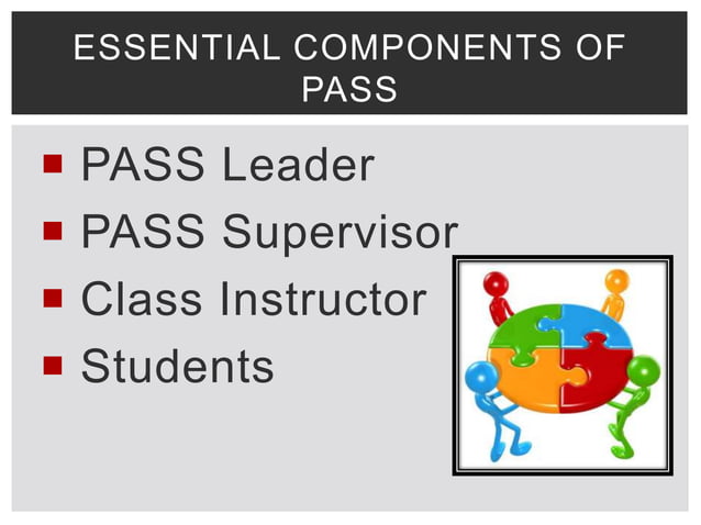 PASS PowerPoint | PPTX | Education industry | Industries