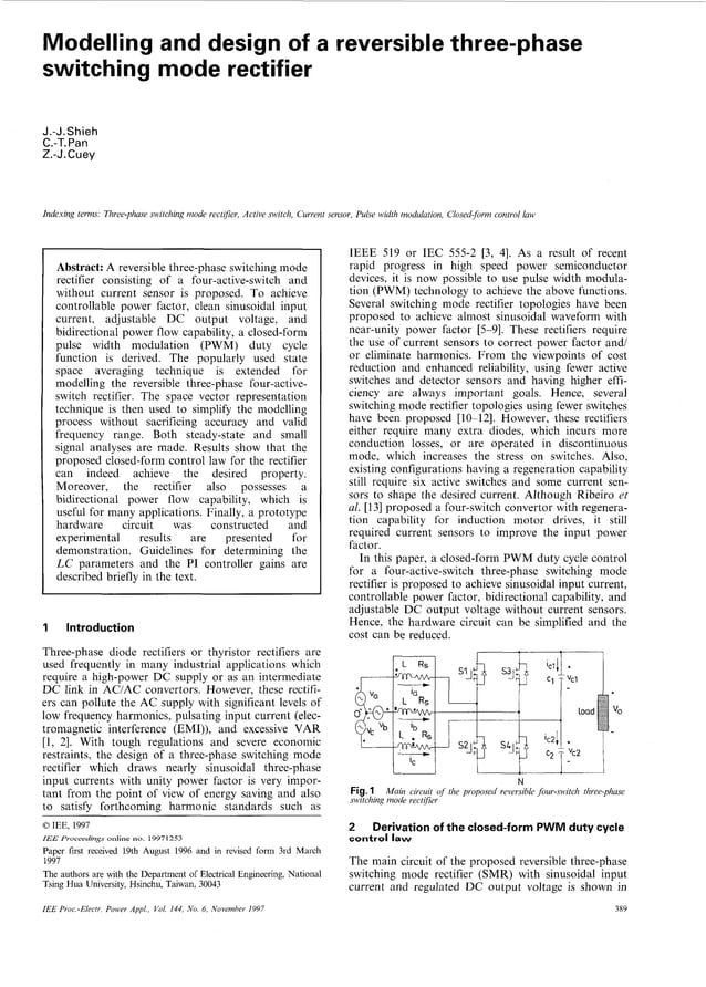 modeling of three phase rectifier | PDF | Internet of Things | Internet