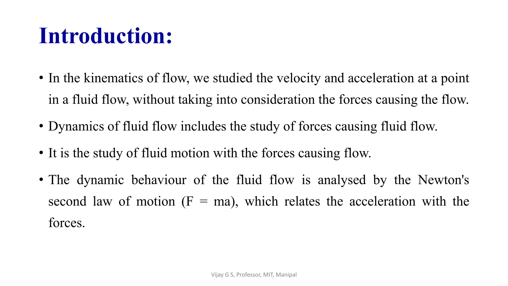 006a (PPT) Fluid Dynamics New 2022.pdf . | PDF