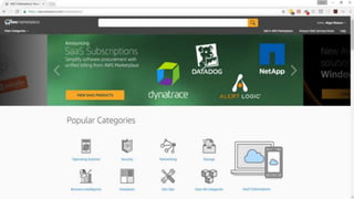 AWS Partner Techshift - Developing a Global Sales Channel with AWS Marketplace (Nigel Watson) | PPT