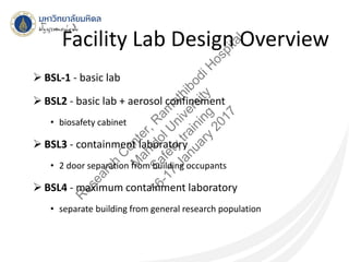Biosafety level and PPE | PDF