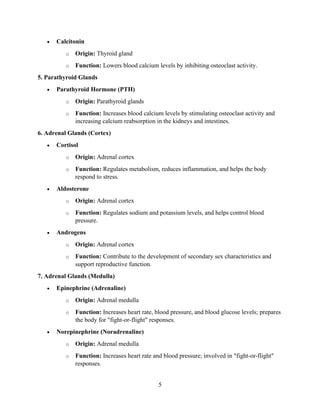 Endocrinology of the newborn- neonatology | PDF