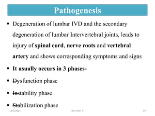 006_Lumbar Spondylosis degeneration of lumbar vertebrae ppt.pdf