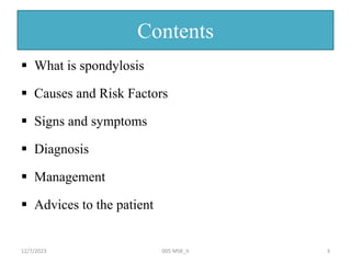 006_Lumbar Spondylosis degeneration of lumbar vertebrae ppt.pdf