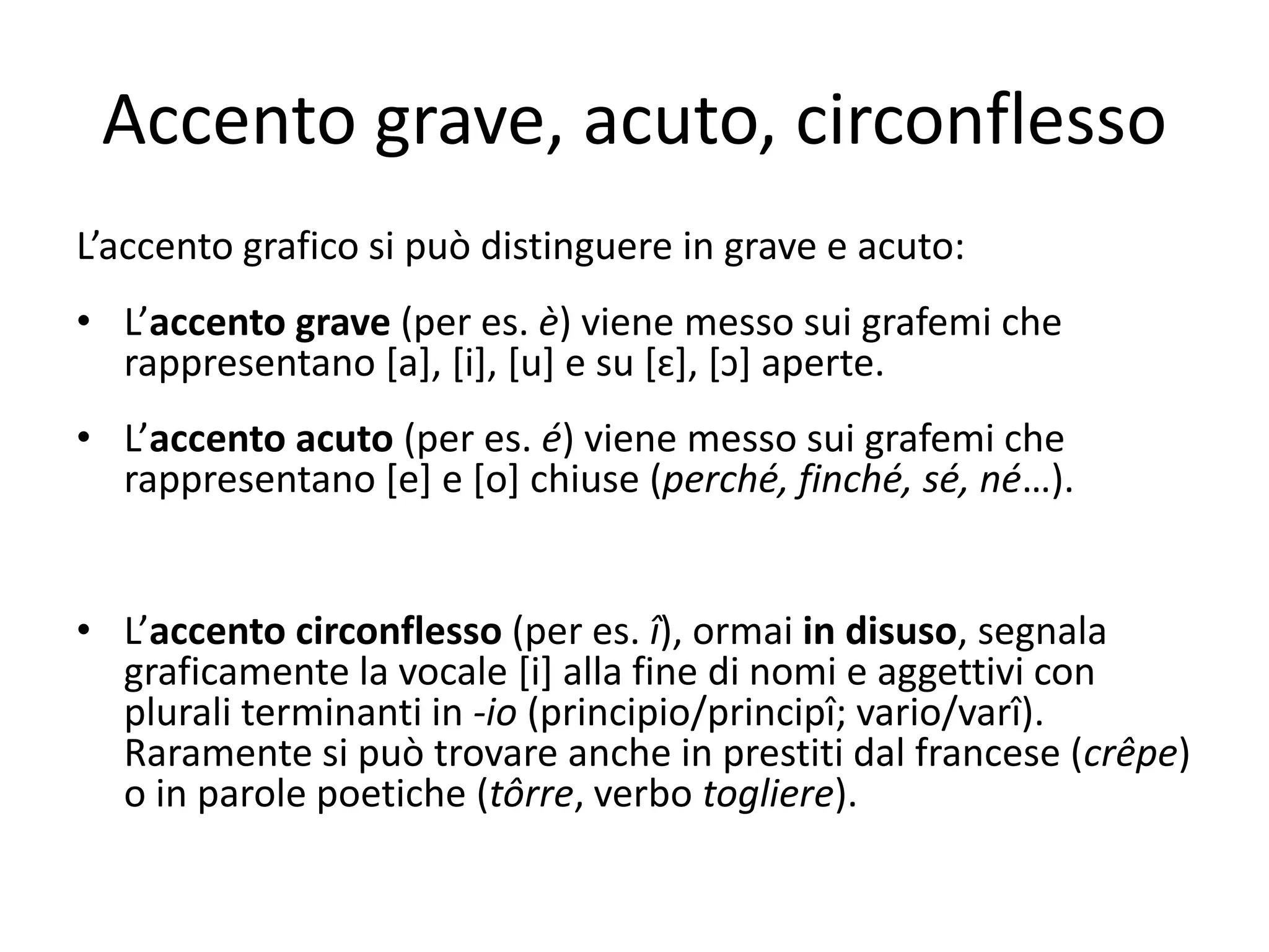 006 Sillabazione e Accenti della Lingua Italiana | PPTX