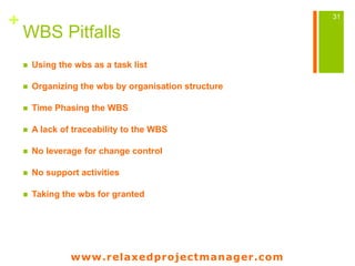work breakdown structure | PPTX