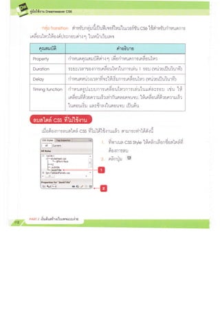 i007 จัดรูปแบบข้อความด้วย html, css หรือ web font | PDF