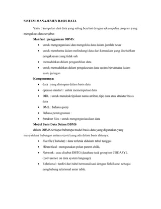 007 01 138 tugas1 basis data | DOC